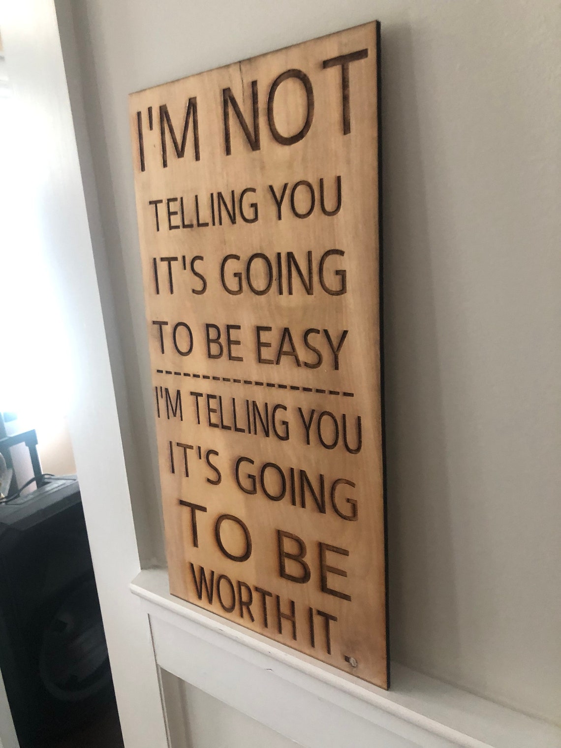 Personalized Wood Engraving, Wood Wall Decor, Engraved Wall Decor - Etsy