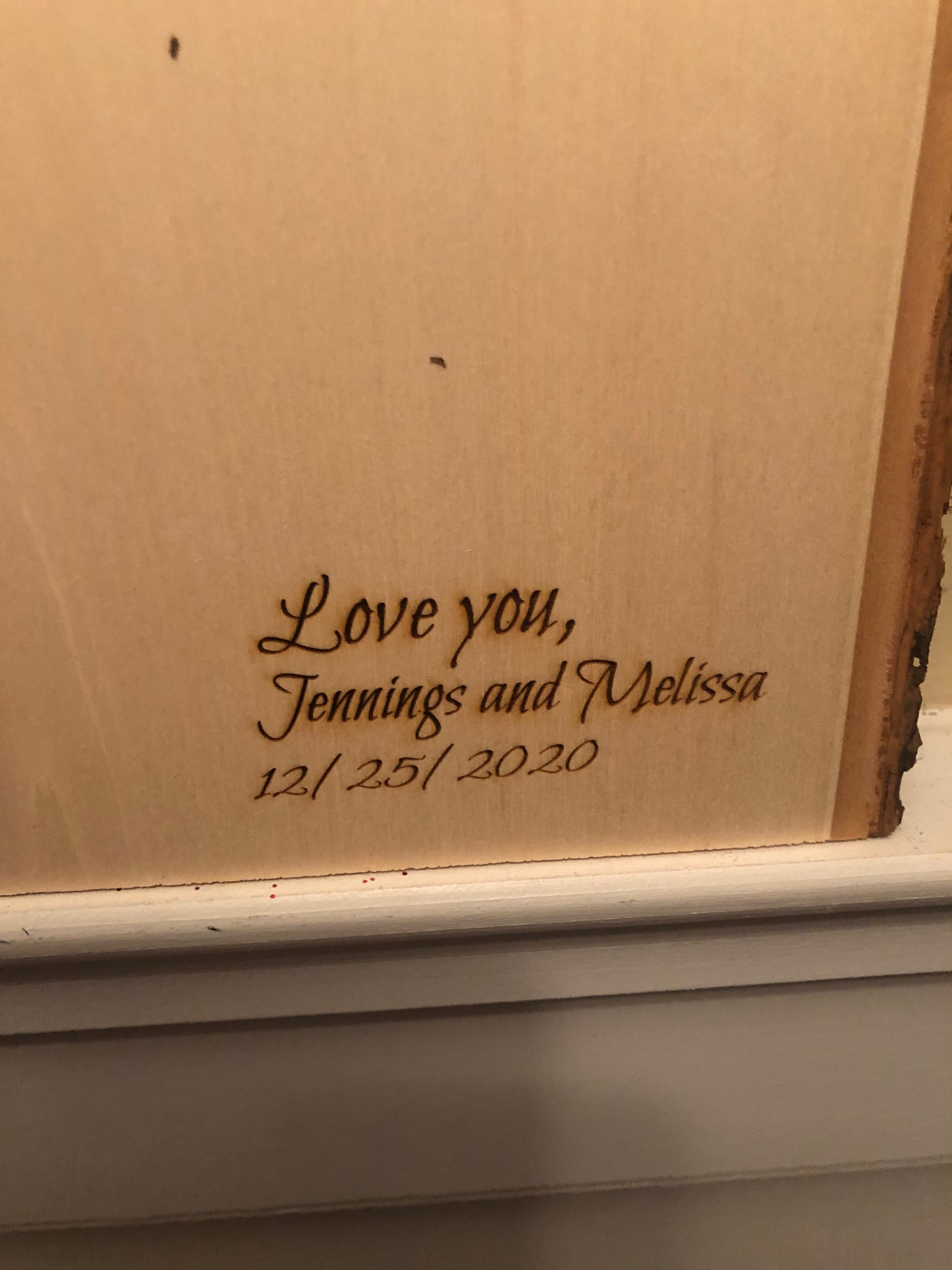 Song Engraving Sheet Music Music Engraved on Wood With Bark - Etsy Canada