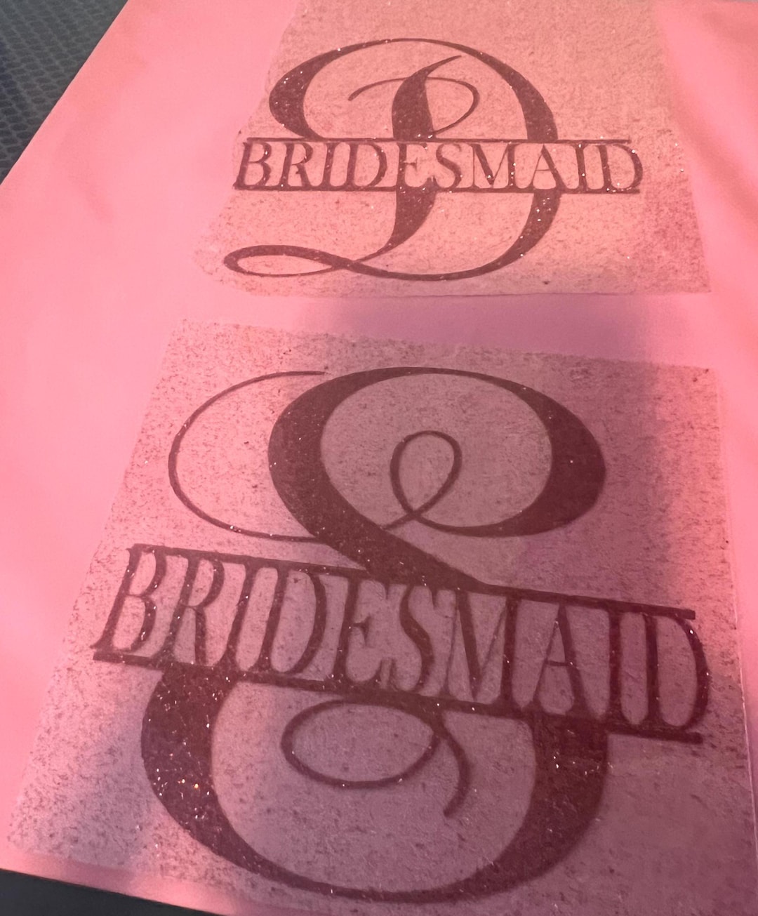 Iron on Letters, Monogram, Personalized Iron on Decal, Iron on Vinyl ...