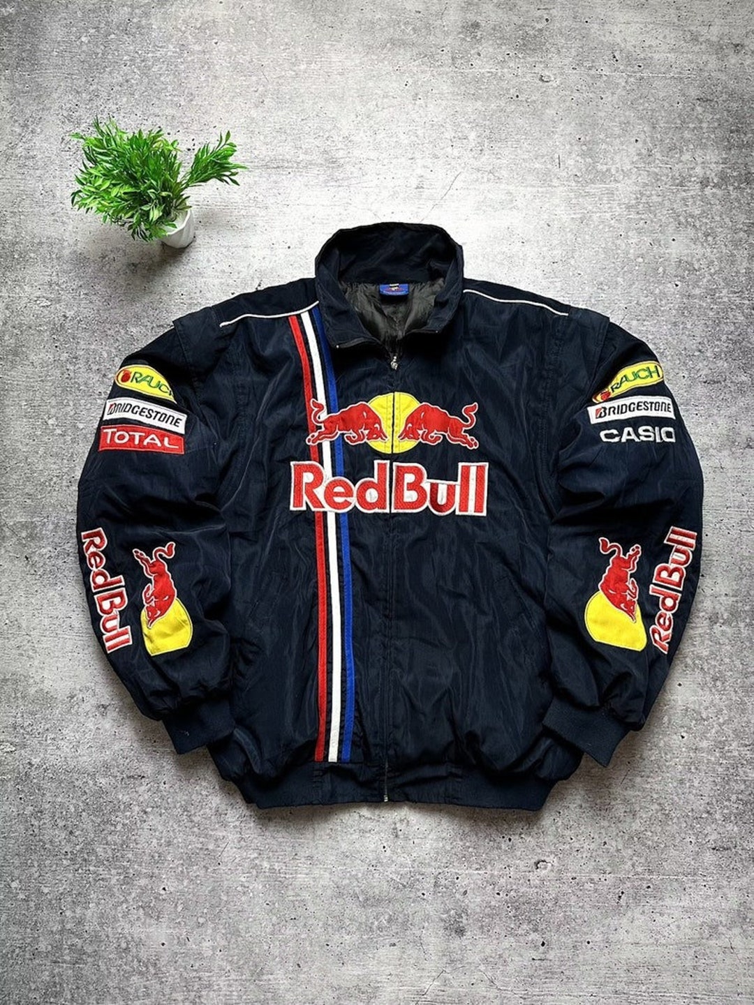 Red Bull Bomber Jacket 3D Printing 3D Printing Redbull Jacket - Etsy