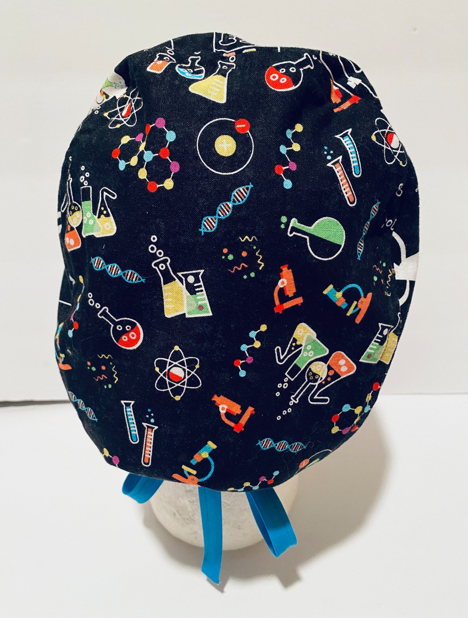 Unisex mad Scientist/chemistry Lab Cotton Scrub Cap, Surgical Hat, OR ...