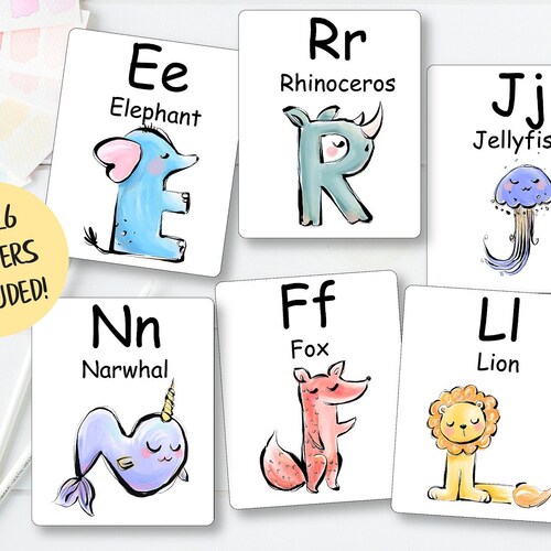 Printable Classroom Alphabet Banner - Etsy