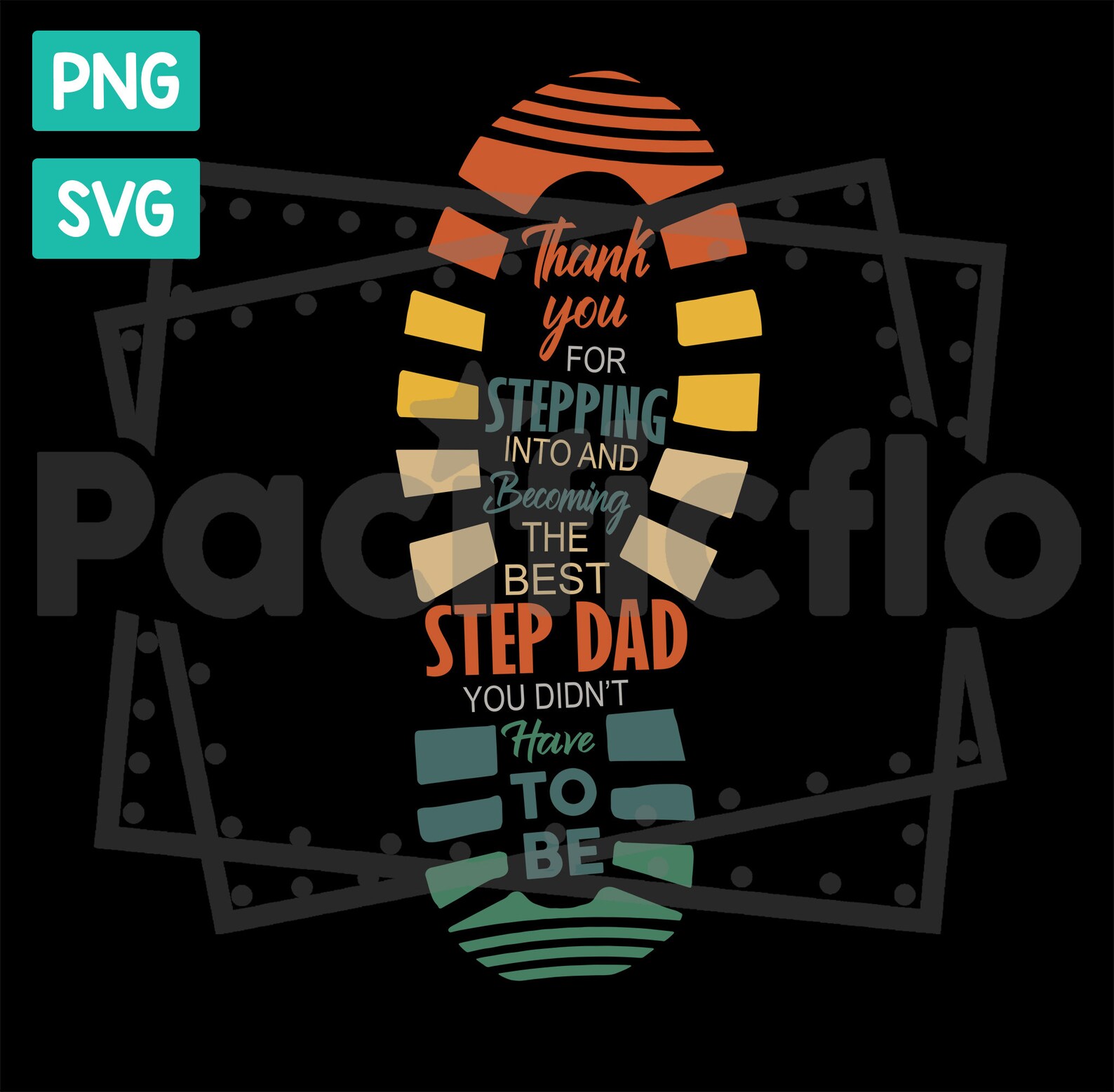 Thank You for Stepping Up and Become The Best Stepdad You | Etsy