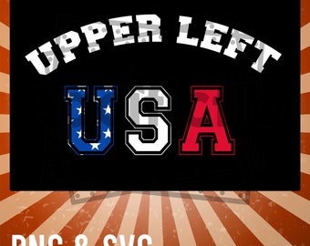 Upper Left Usa - Etsy