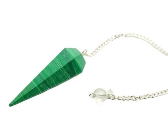 Pendulum Malachite - Etsy