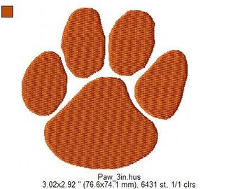 Lion paw print | Etsy