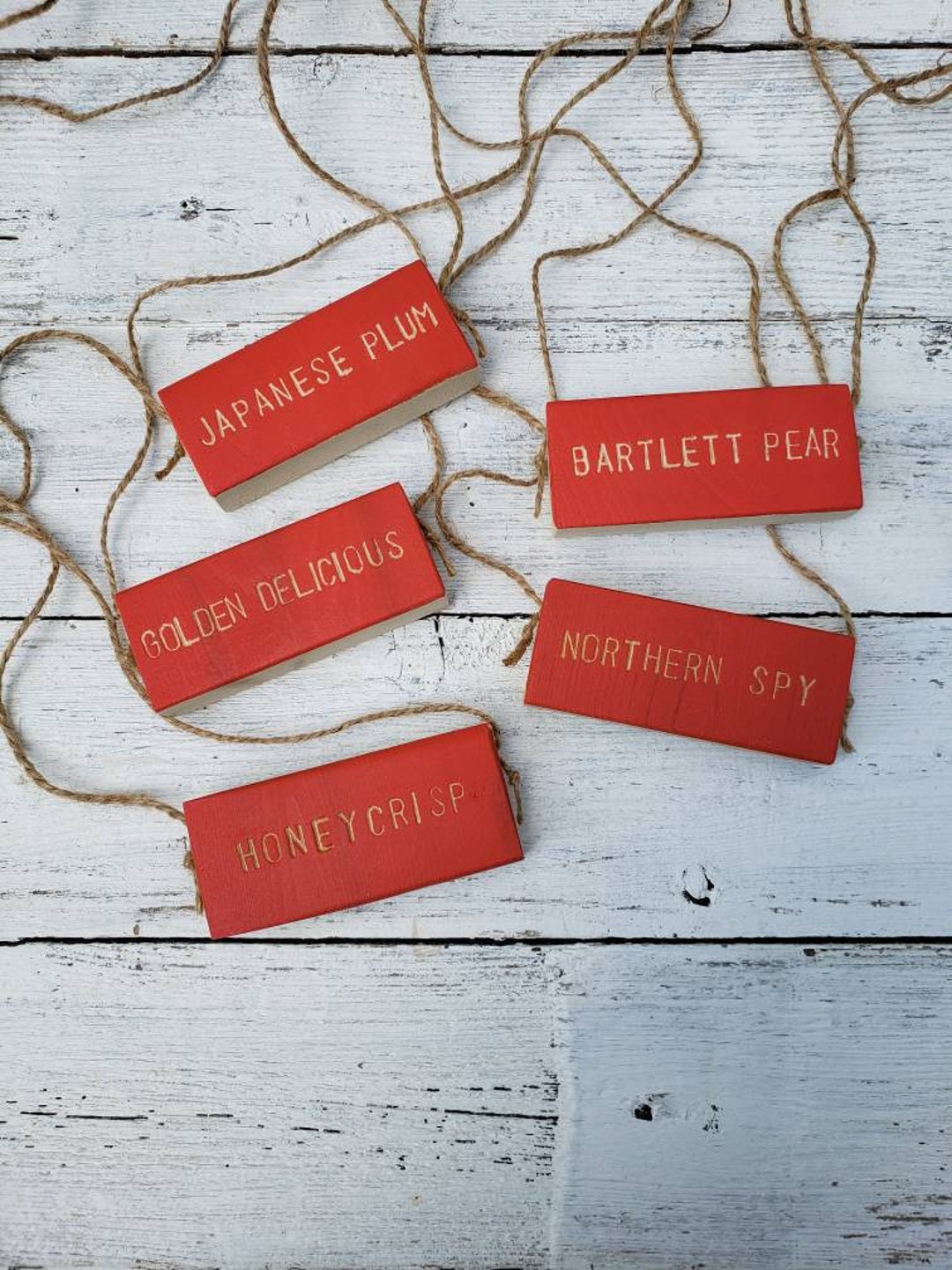 Tree Markers 3 1/2 X 1 1/2 X 3/4 Garden Fruit Tree Sign Nursery Stock ...