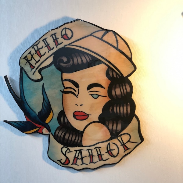 Sailor Tattoo - Etsy