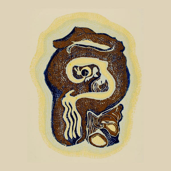 Reduction Woodcut - Etsy