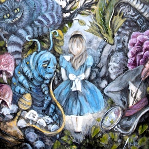 White Rabbit Fantasy Art Print- Whimsical Bunny Nursery Wall Art - Etsy