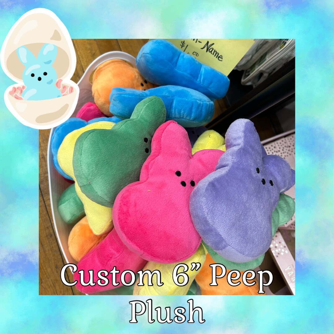 Six in Custom Peep Plush - Etsy