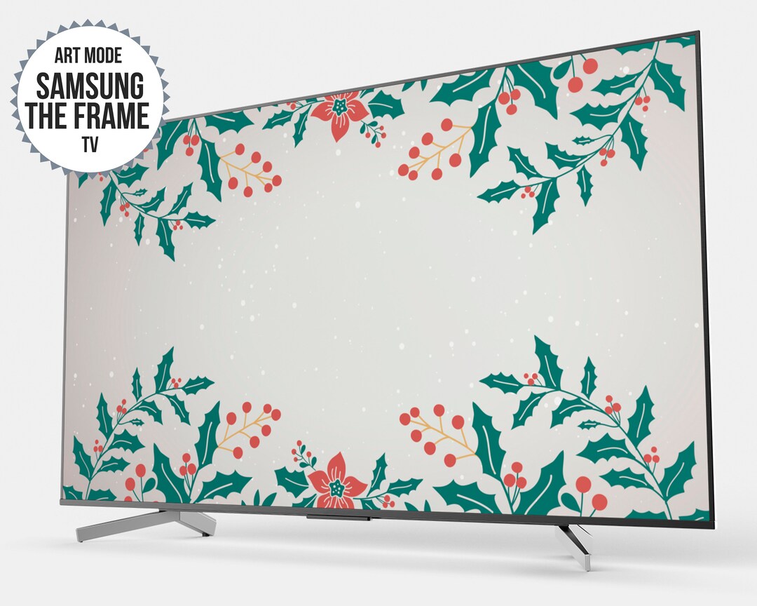 Samsung Frame TV Art Christmas, Merry Christmas, Instant Download ...