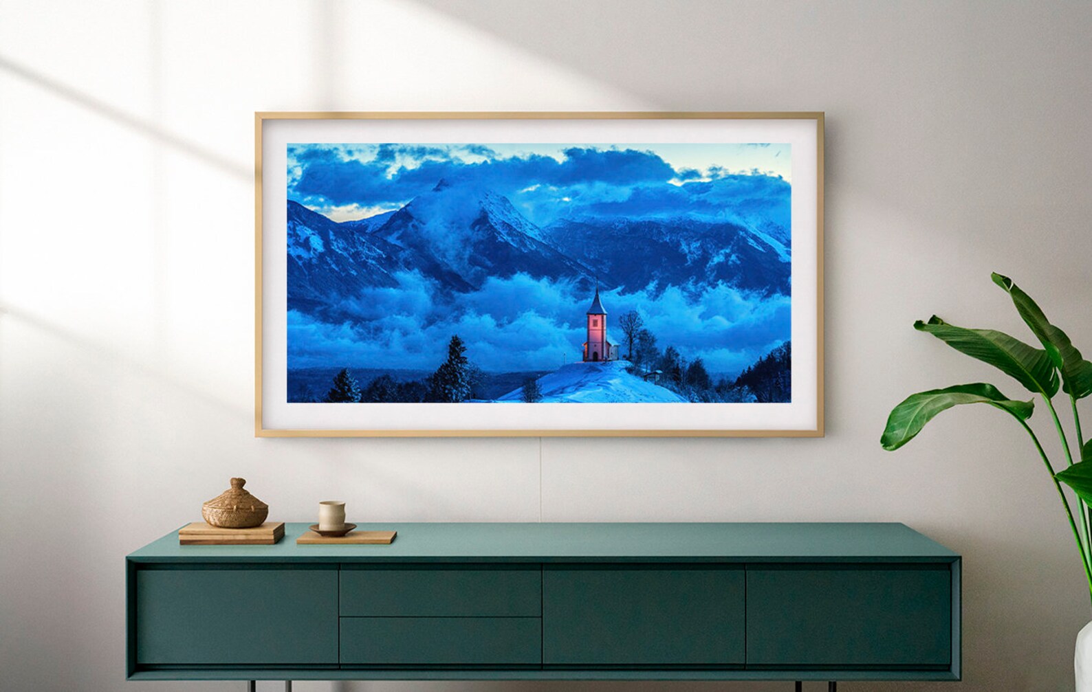 Samsung Frame TV Art Abstract Watercolor Landscapes Instant - Etsy.de