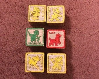 26 Baby Blocks Wood Blocks Baby Alphabet Blocks-1 1/2 - Etsy