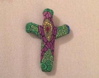 Colorful cross | Etsy