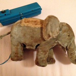 Vintage Antique Battery Operated Mechanical Circus Elephant Toy - Etsy