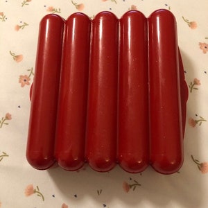 JOE Red Plastic Hot Dog Storage Container Holder - Etsy