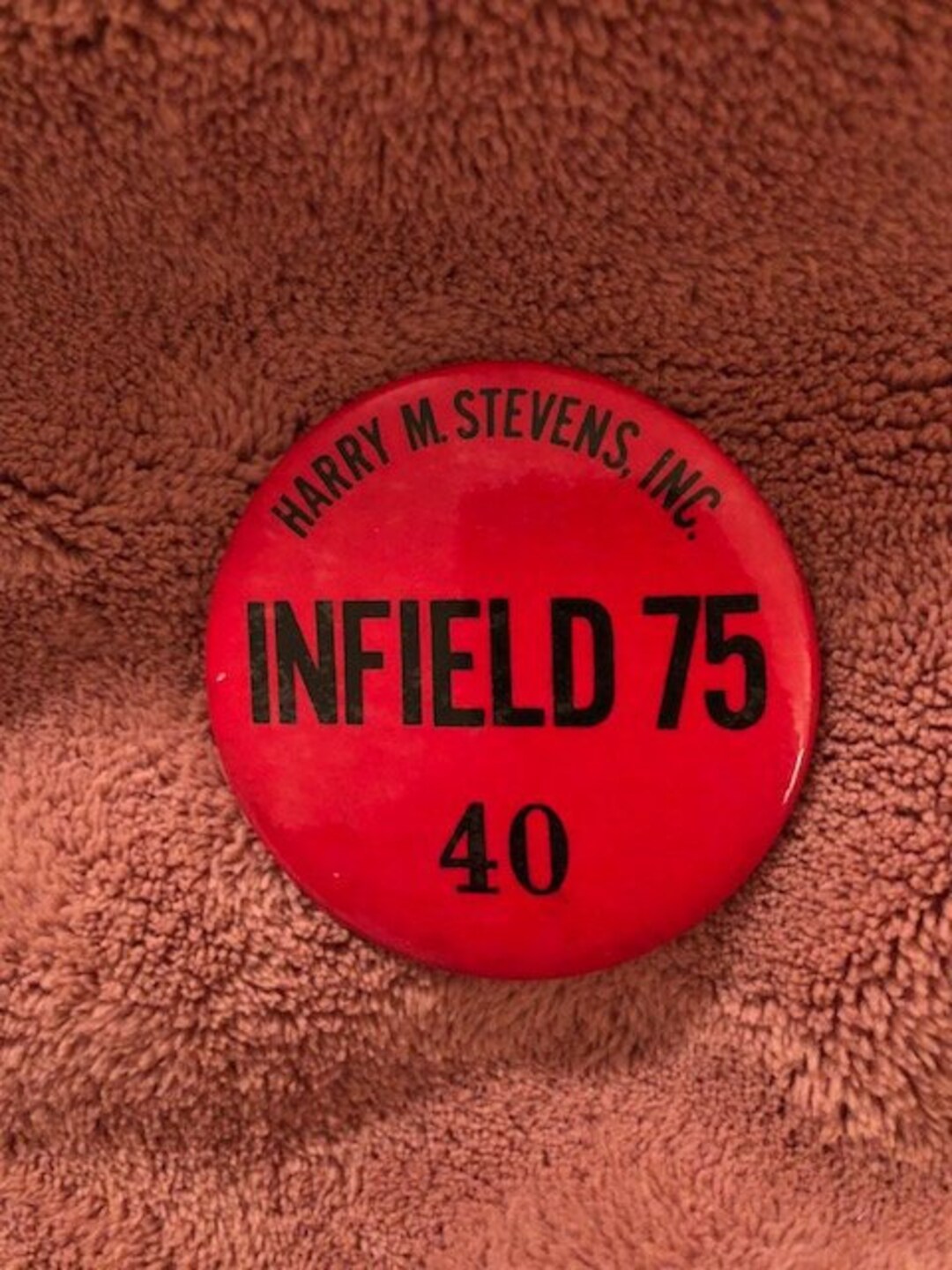 RARE Harry M. Stevens Churchill Downs Kentucky Derby Infield Button Pin ...