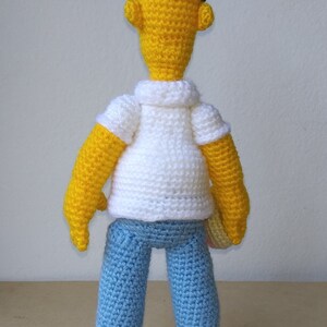 Homer Simpson - the Simpsons - Crochet Amigurumi Pattern (ENGLISH) - Etsy
