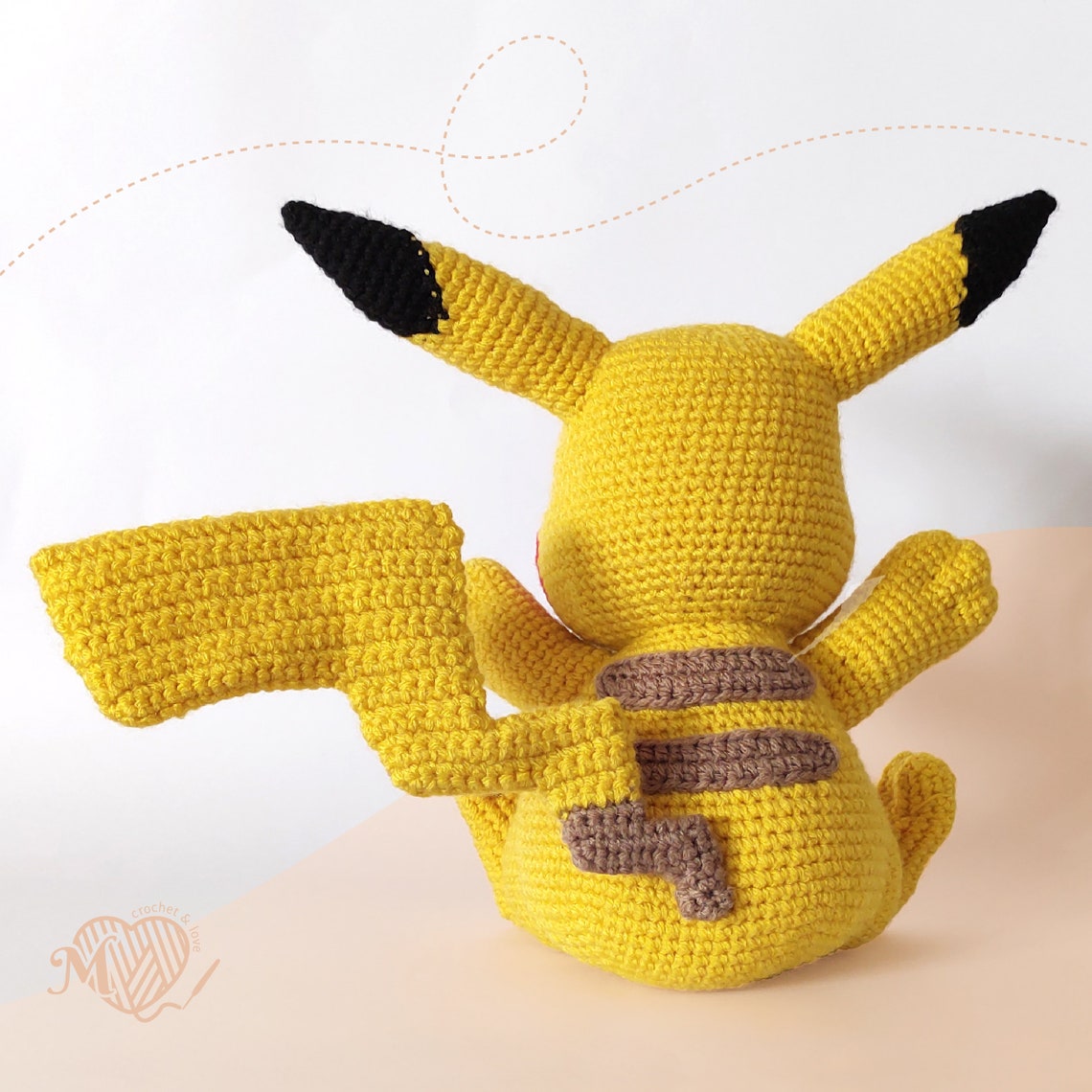 PIKACHU Patrón Amigurumi español - Etsy