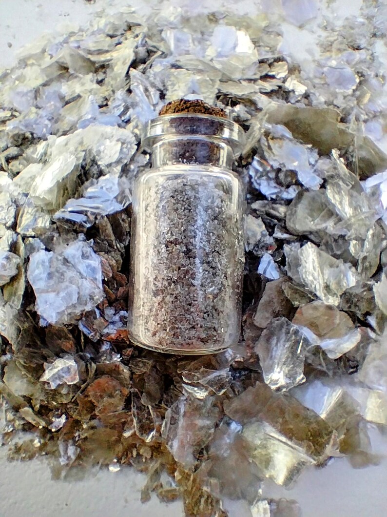 100% Natural Mica, Hand Crushed Flakes any Size, All Uses Crafts ...