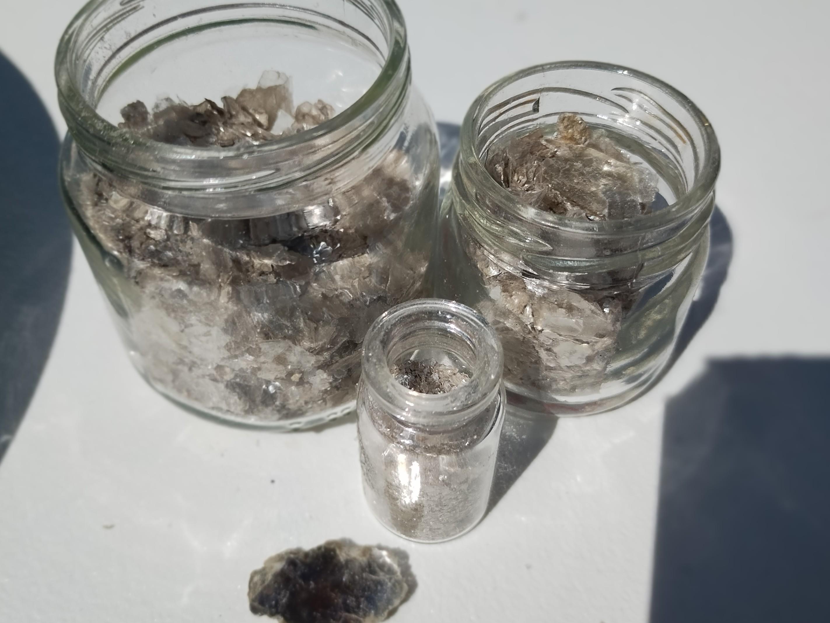 100% Natural Mica, Hand Crushed Flakes ~any Size, All Uses~ Crafts ...