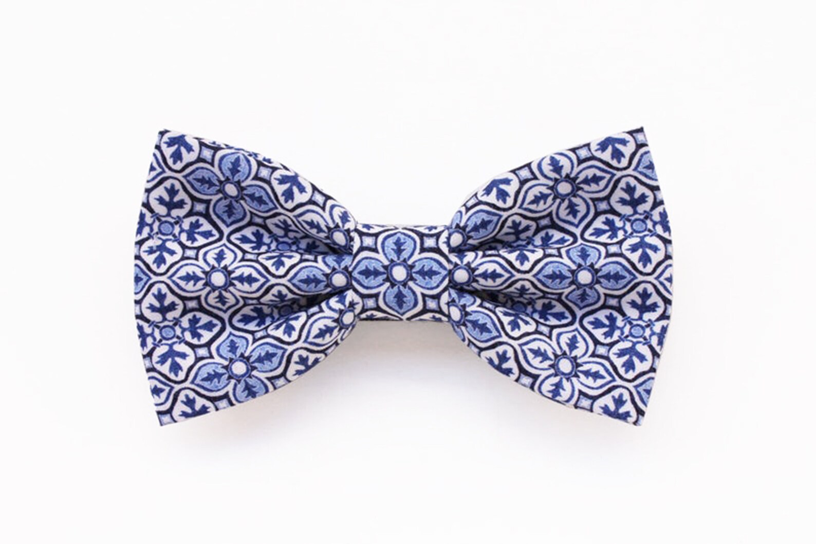 Papillon maiolica blu per uomo papillon blu stampa - Etsy Italia