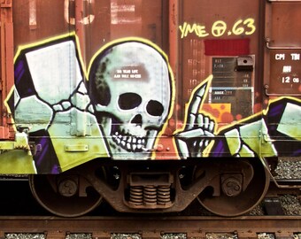 Graffiti Train - Etsy