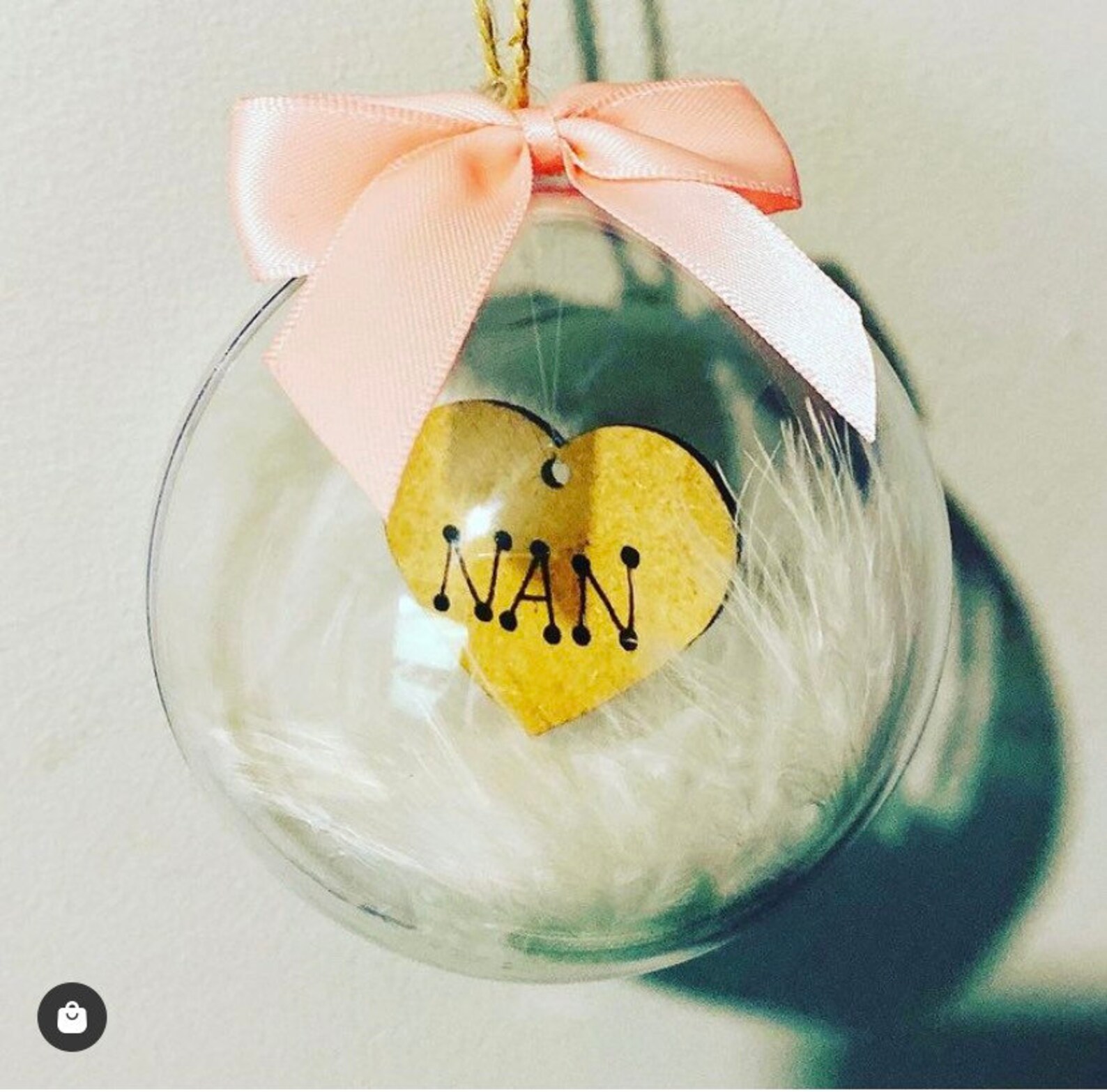 Personalised Bauble, Gift, Snow,rememberance Bauble,christmas Tree ...