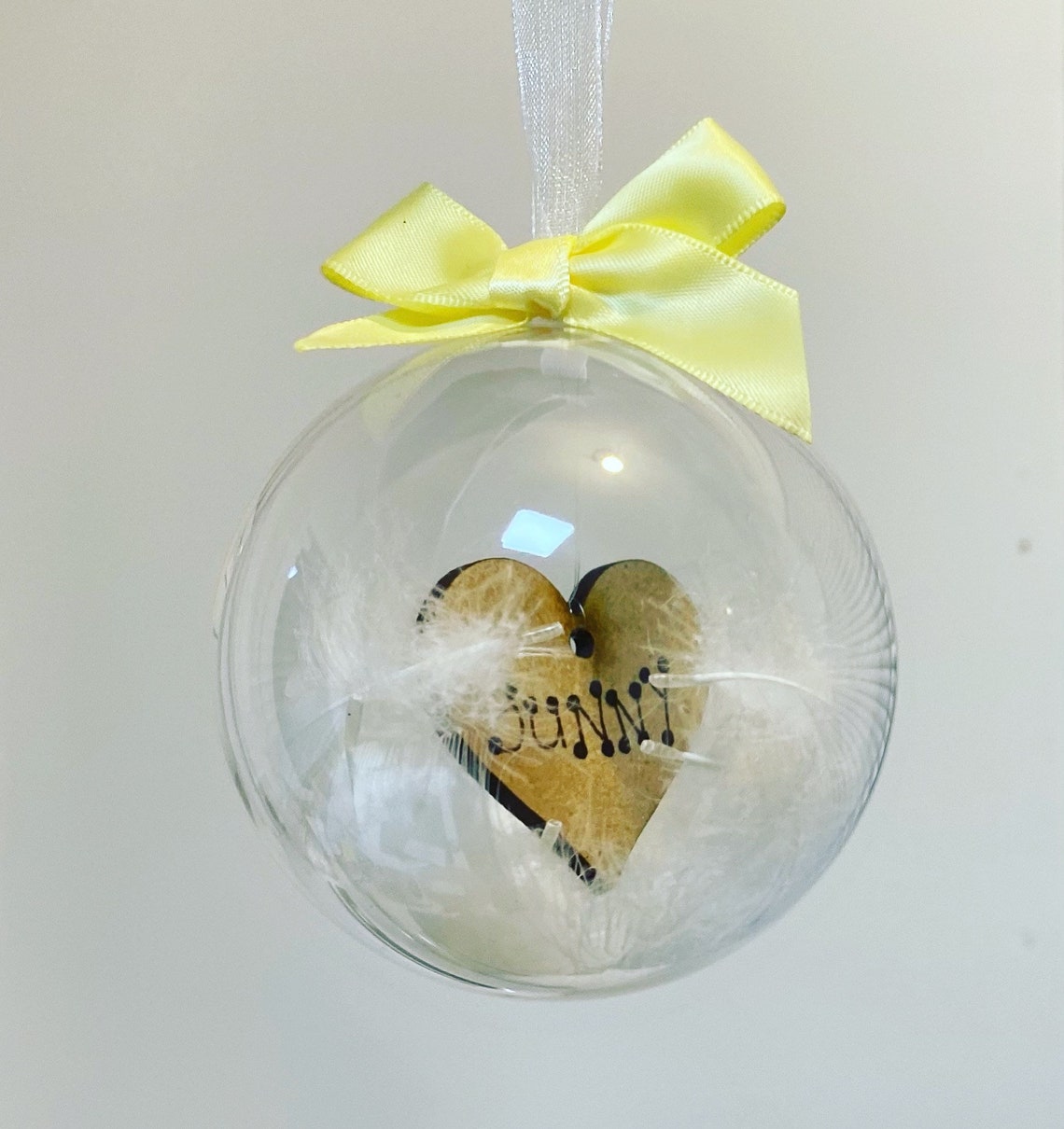 Personalised Bauble Gift Snowrememberance Baublechristmas - Etsy UK