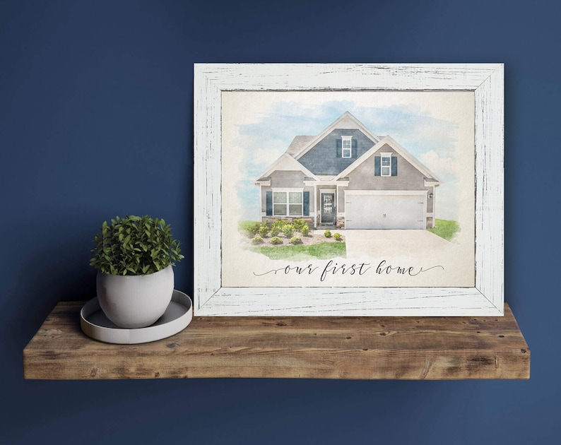Add a Frame - Frame Add-on - Photo Frame Personalized Housewarming Gift ...