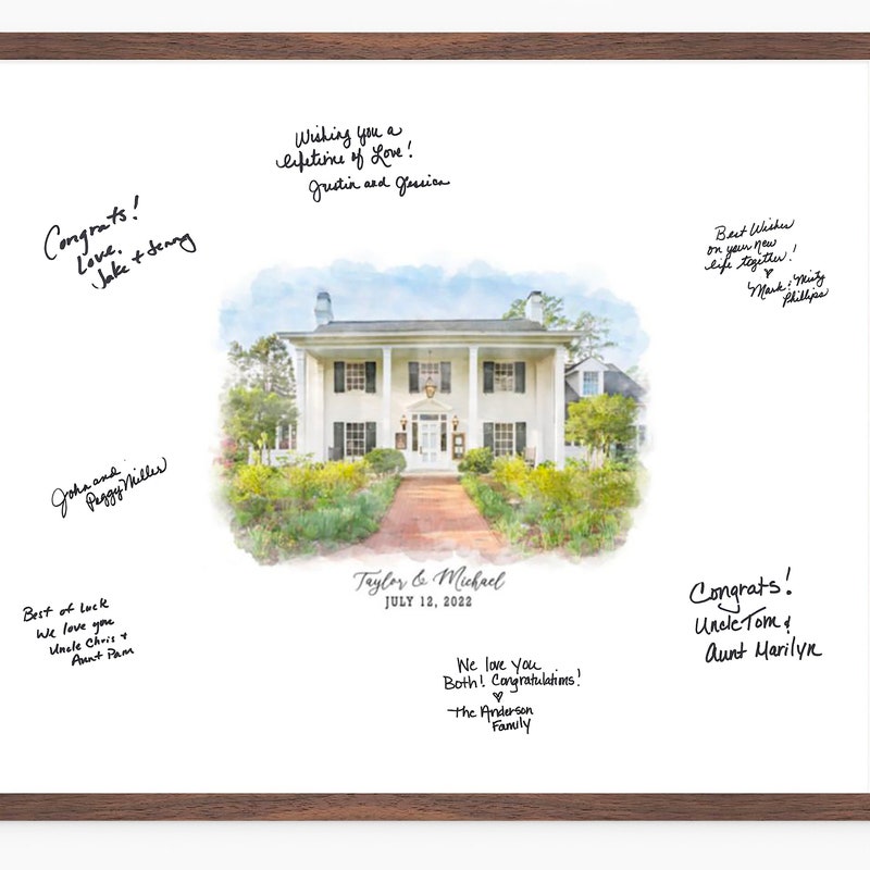 Signature Guest Book - Etsy