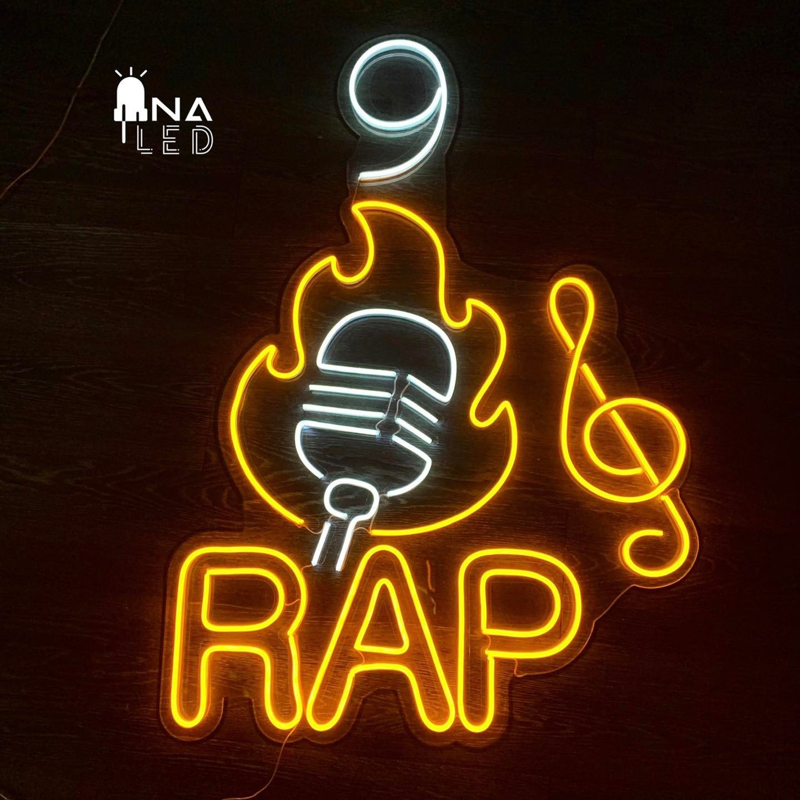 Rap Led Neon Sign Music Neon Sign Micro Neon Sign Custom - Etsy Finland