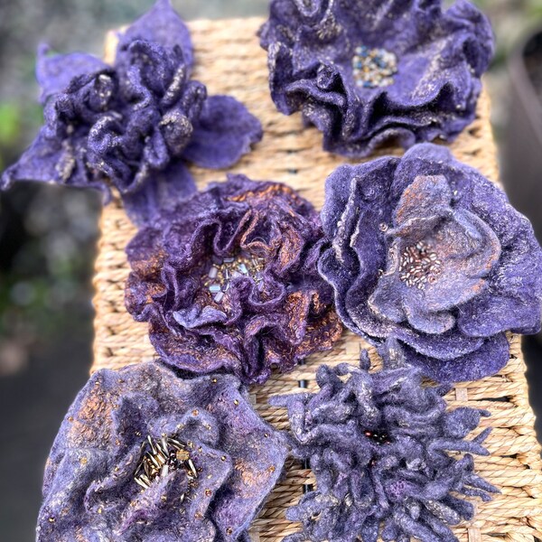Wool Felt Brooch - Etsy