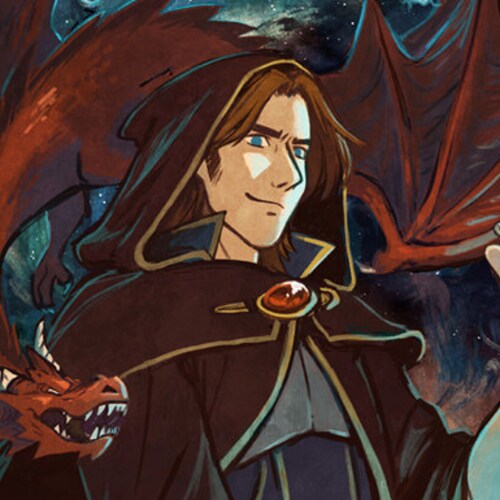 Dungeon Master Mercer 11x17 Critical Role Fan Art Poster - Etsy