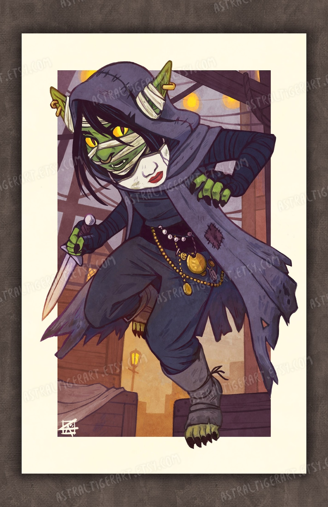 Nott the Brave 11x17" Print - Critical Role Fan Art - Etsy