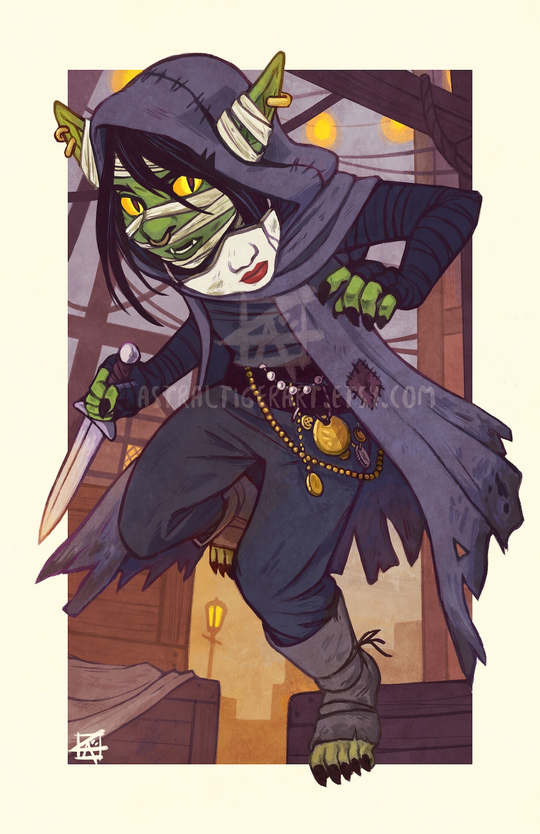 Nott the Brave 11x17 Print Critical Role Fan Art - Etsy Norway