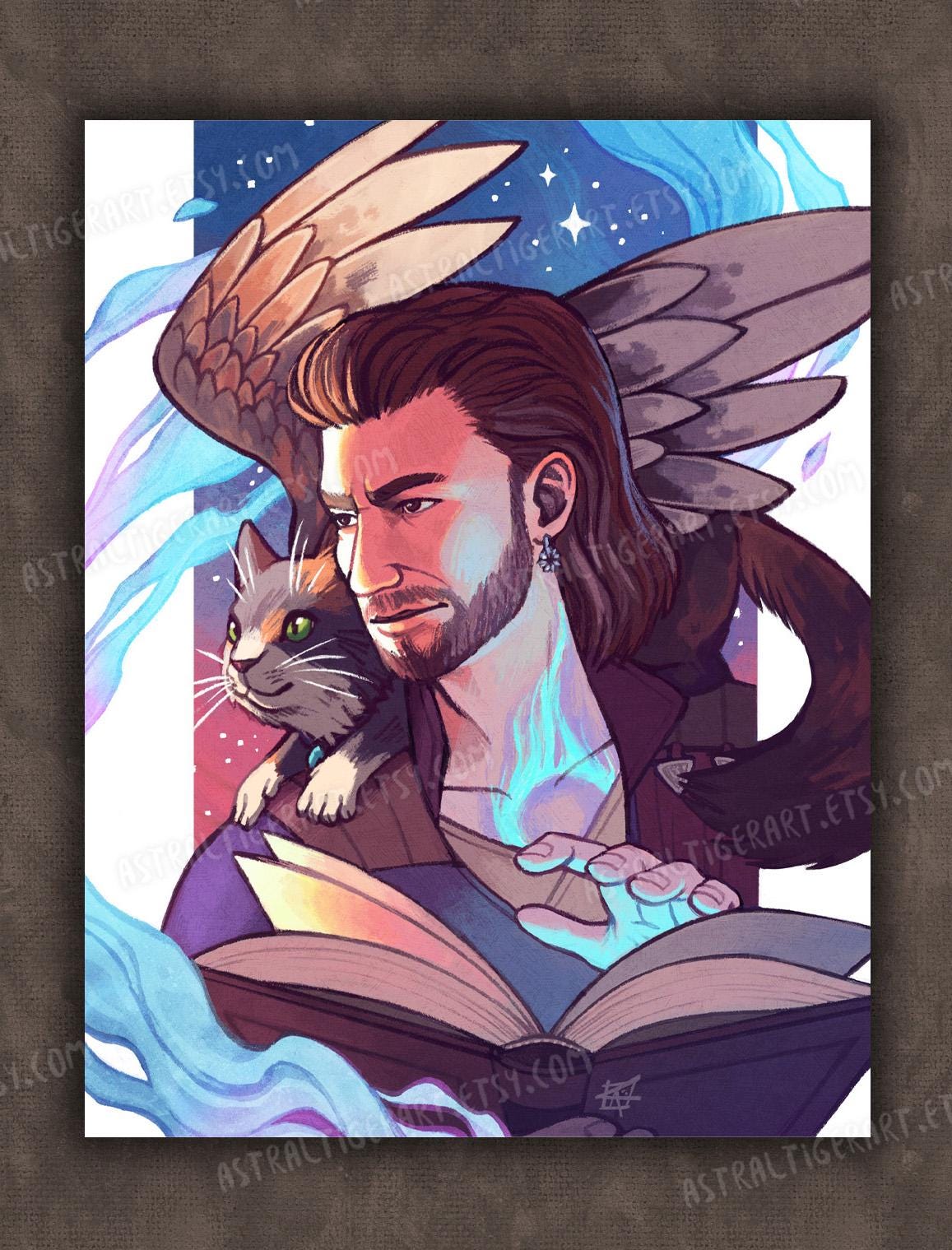 Gale Dekarios Print / Poster - Baldur’s Gate 3 Fan Art - Etsy