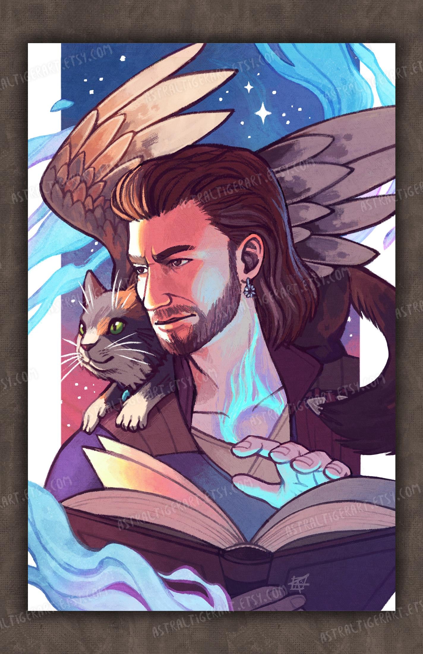 Gale Dekarios Print / Poster - Baldur’s Gate 3 Fan Art - Etsy