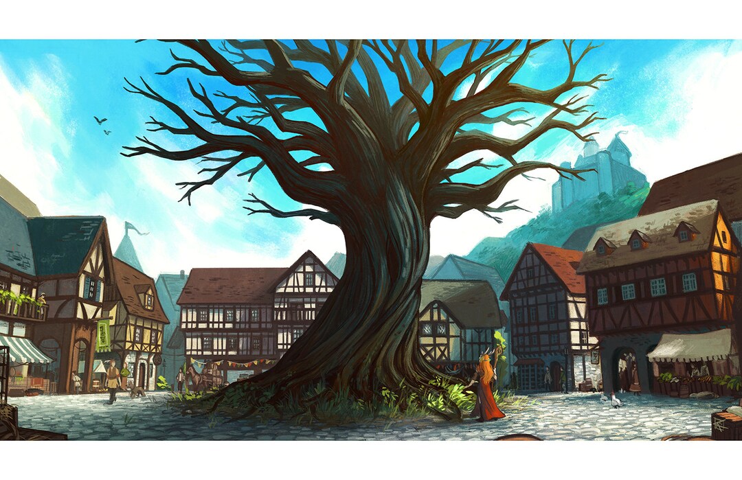 Keyleth and the Sun Tree 11x17 Critical Role Fan Art Poster Print - Etsy