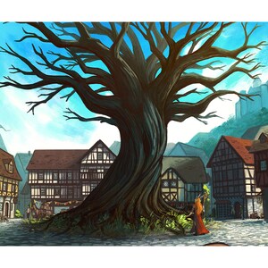 Keyleth and the Sun Tree 11x17 Critical Role Fan Art - Etsy