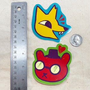Night in the Woods - 3" Vinyl Stickers - Glossy - Waterproof - Etsy
