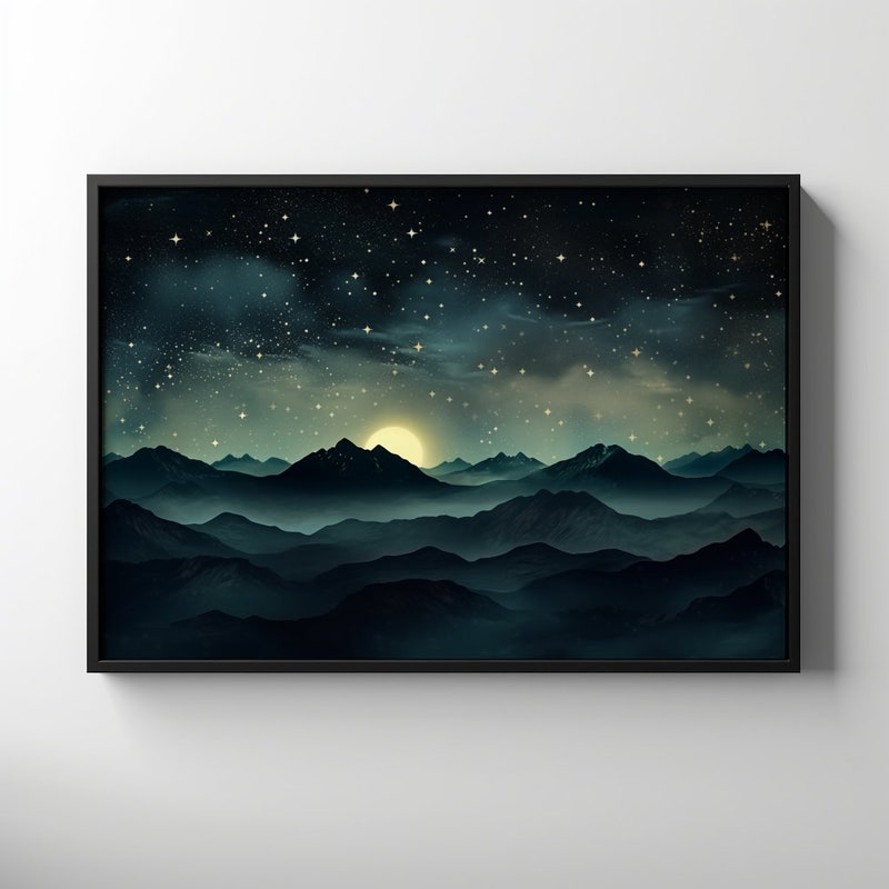 Sky Print - Etsy