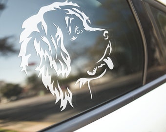 Newfoundland Car Sticker - Etsy