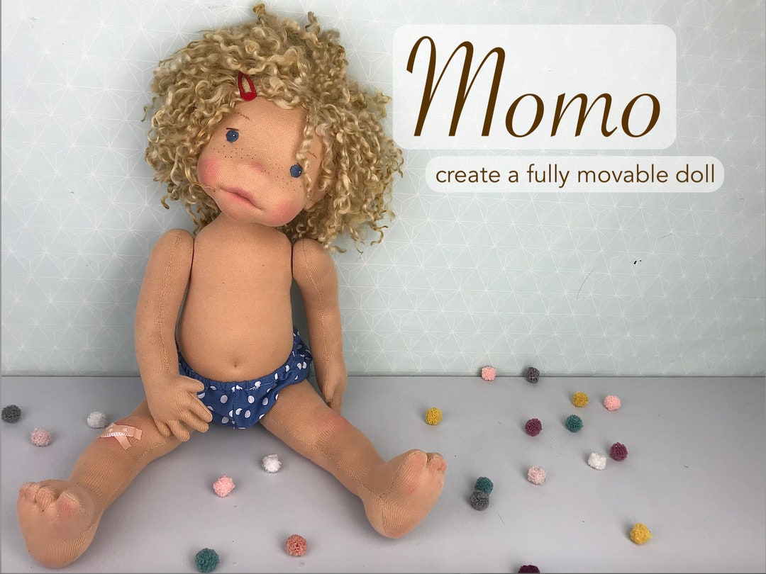 Online Course 'momo' - Create a Movable Doll - ENGLISH VERSION - Etsy