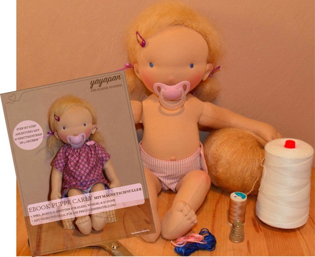 2-in-1: Ebook Baby Carly & Material-Paket - Etsy.de