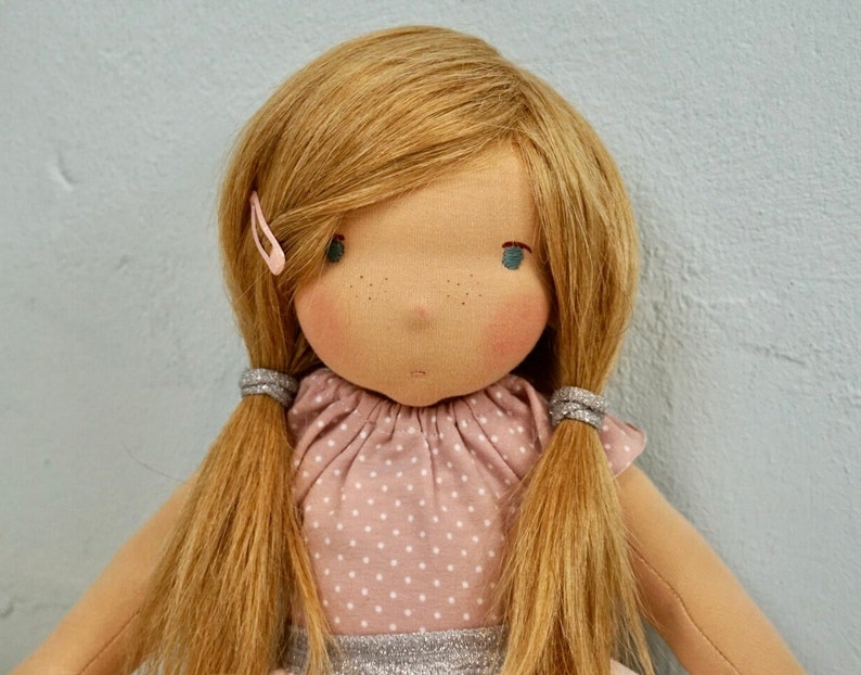 2-in-1: Material Kit & Pattern for Doll Juno / Doll Making Instructions ...