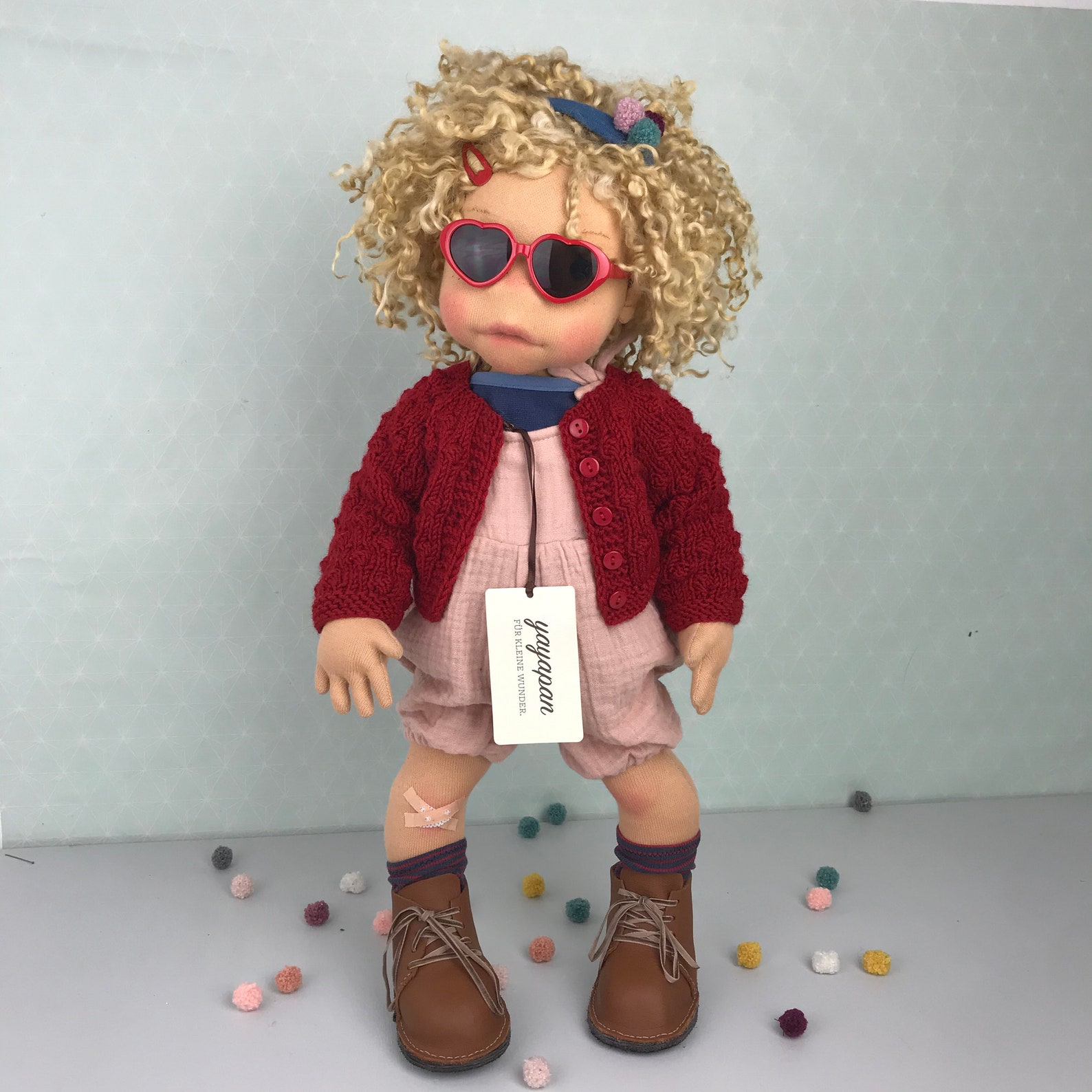 Poupée de chiffon mobile Momo 50 cm - Etsy France