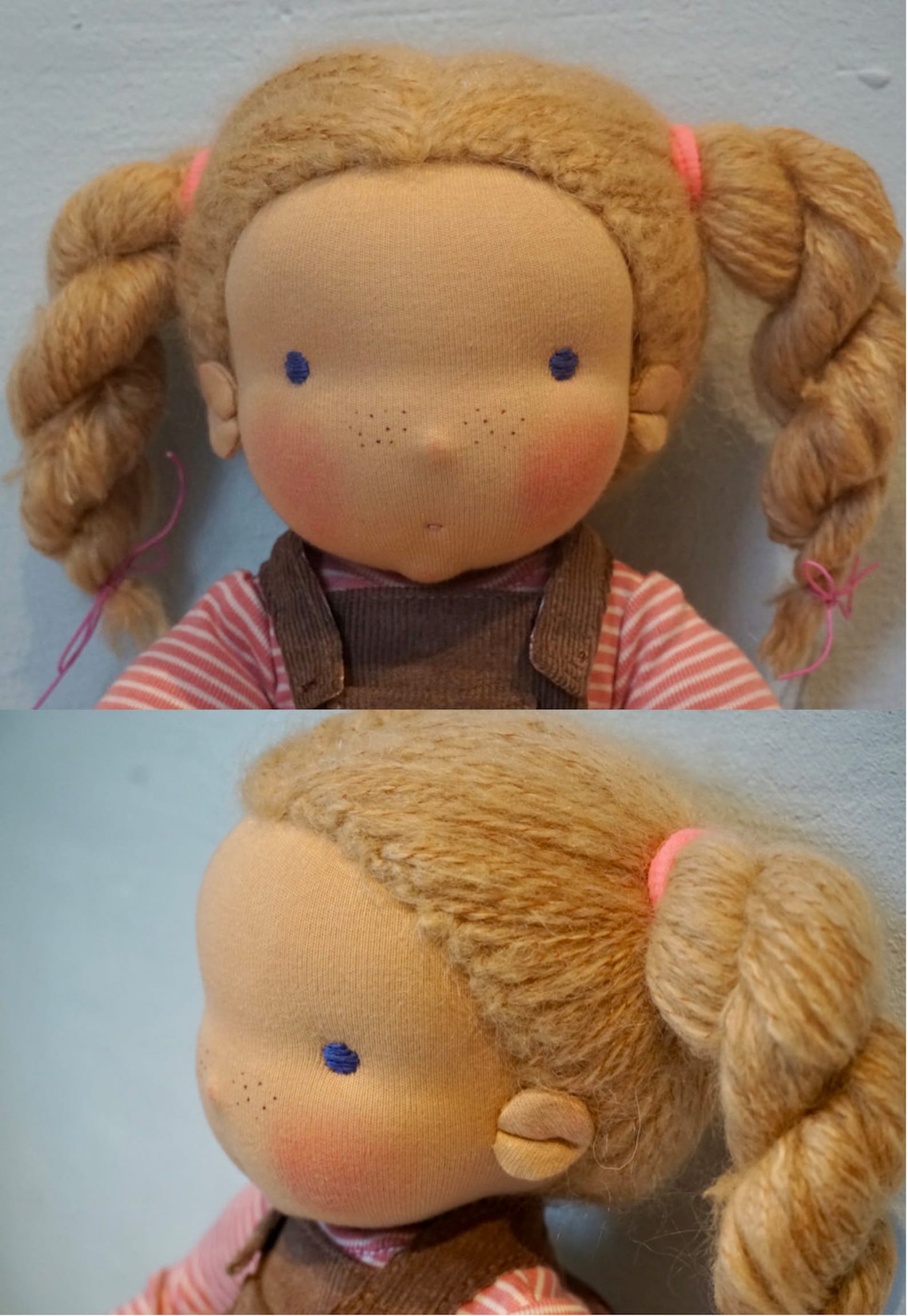 2-in-1: Material Kit & Pattern for Doll Juno / Doll Making Instructions ...