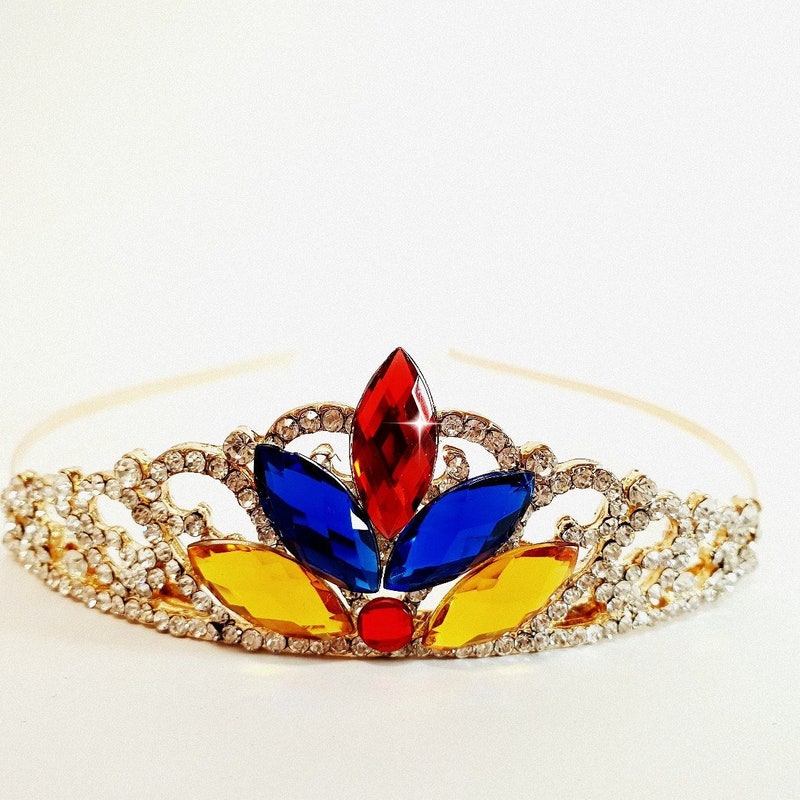 White Tiara - Etsy